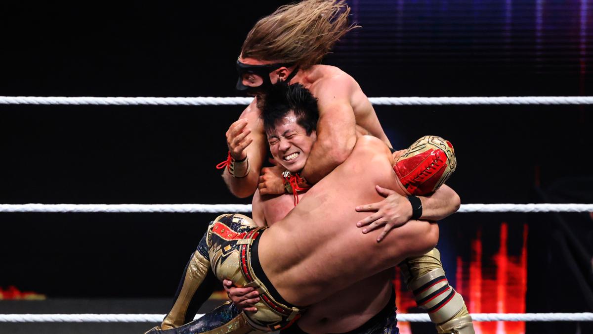 فيديو فنجنس داي ٢٠٢٥: فراكسيوم ضد جوش بريجز ويوشيكي إينامورا | WWE